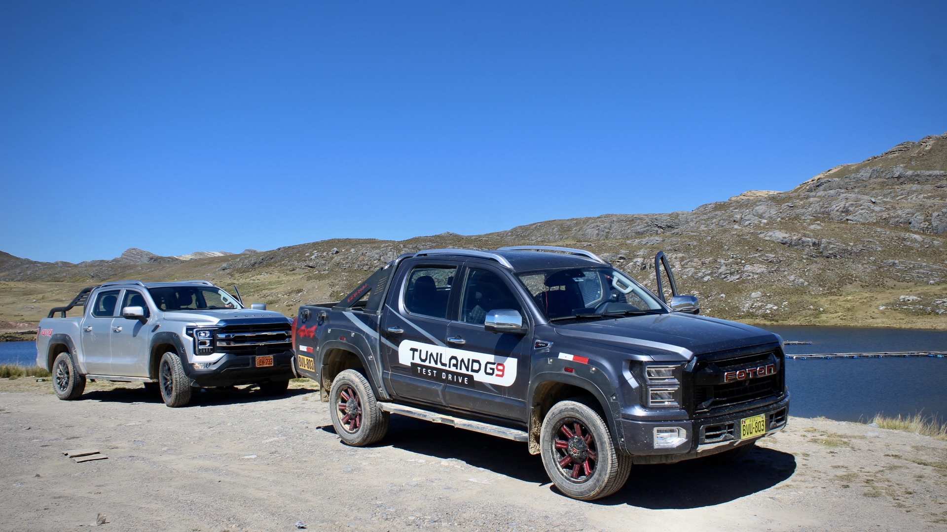 Foton Presenta sus Nuevas Pickups en Pruebas de Altura - Auto TV Perú