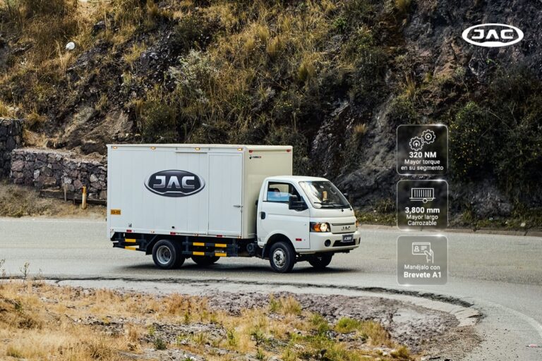 JAC Motors presenta en Perú el nuevo camión ligero JAC X300 - Auto TV Perú